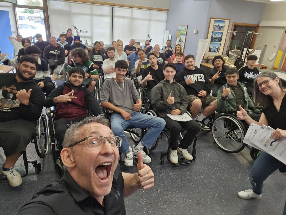 Right Track, Sat 30th Nov, Spinal Unit